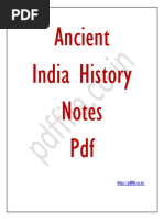 Ancient History Complete Notes SSC CGL English | PDF | Vedas | Indian ...