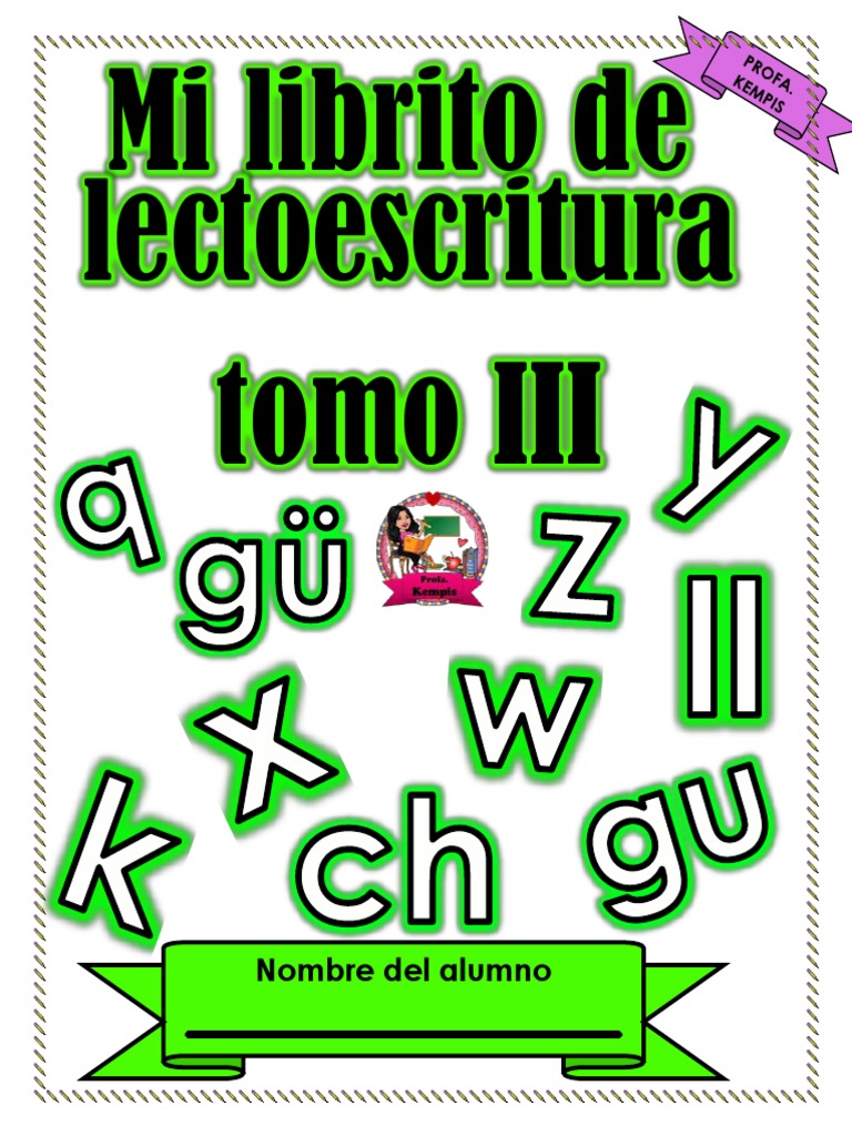 Mi Librito de Lectoescritura III | PDF