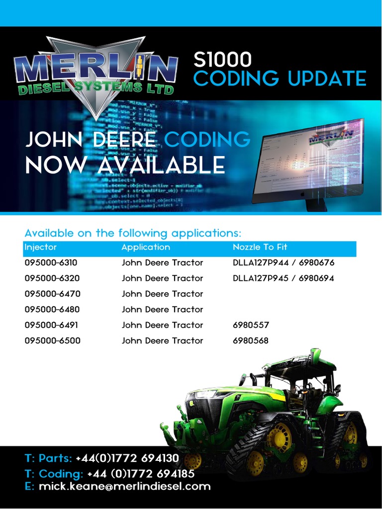 John Deere Coding | PDF