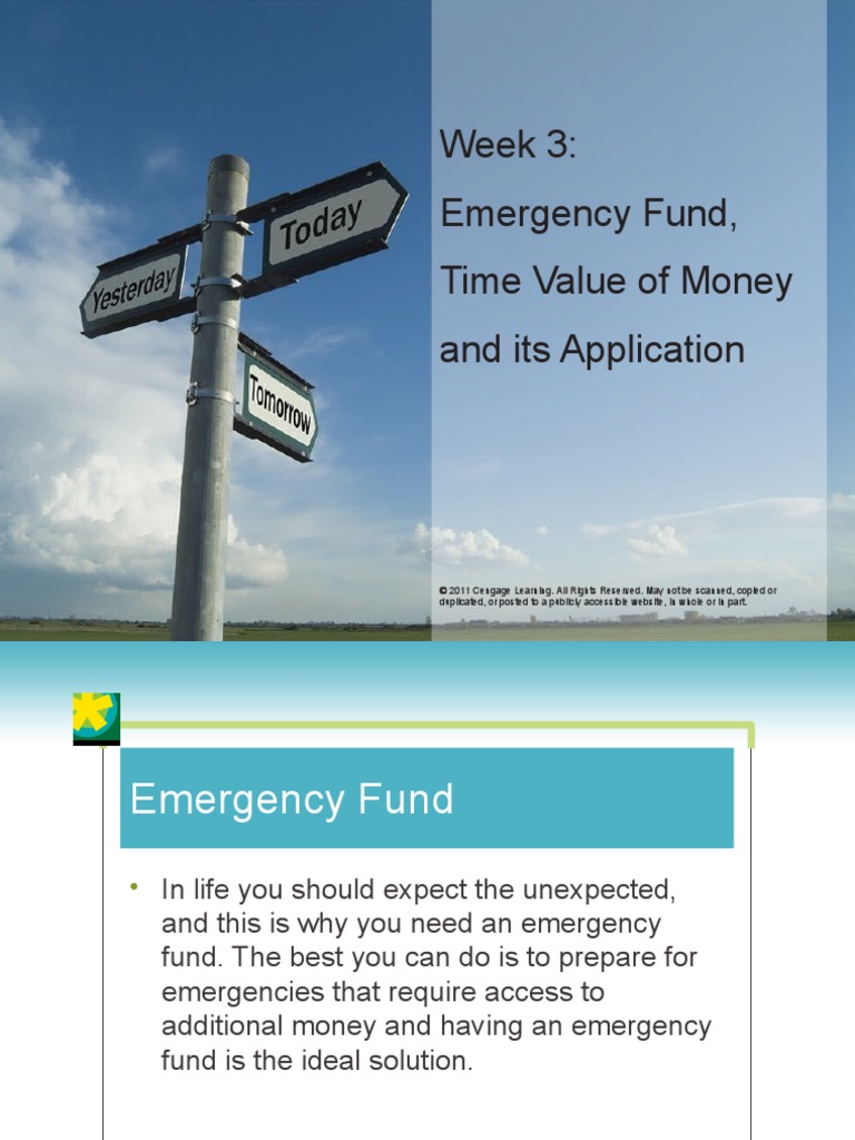 Emergency Fund-TVM | Download Free PDF | Present Value | Time Value Of ...