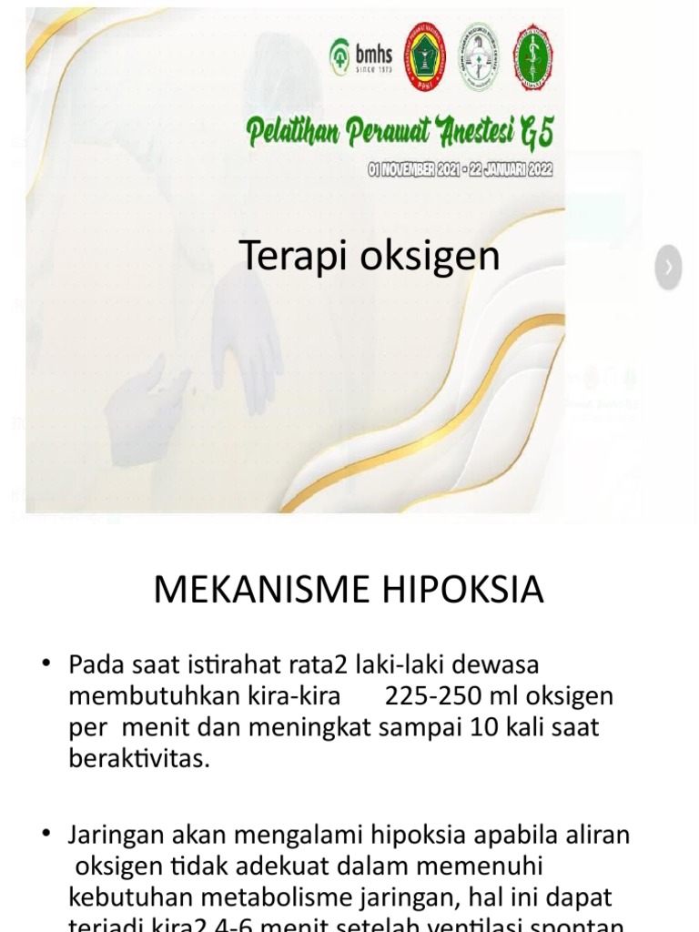 Terapi Oksigen | PDF