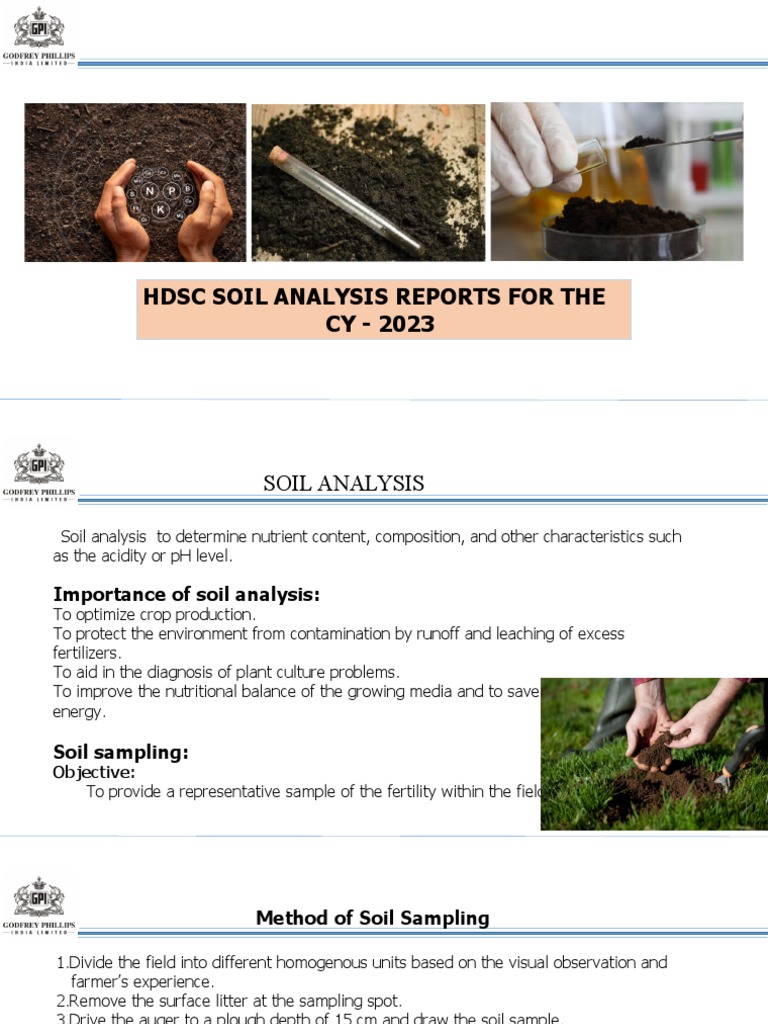 Soil Analysis Report | PDF | Soil | Ph