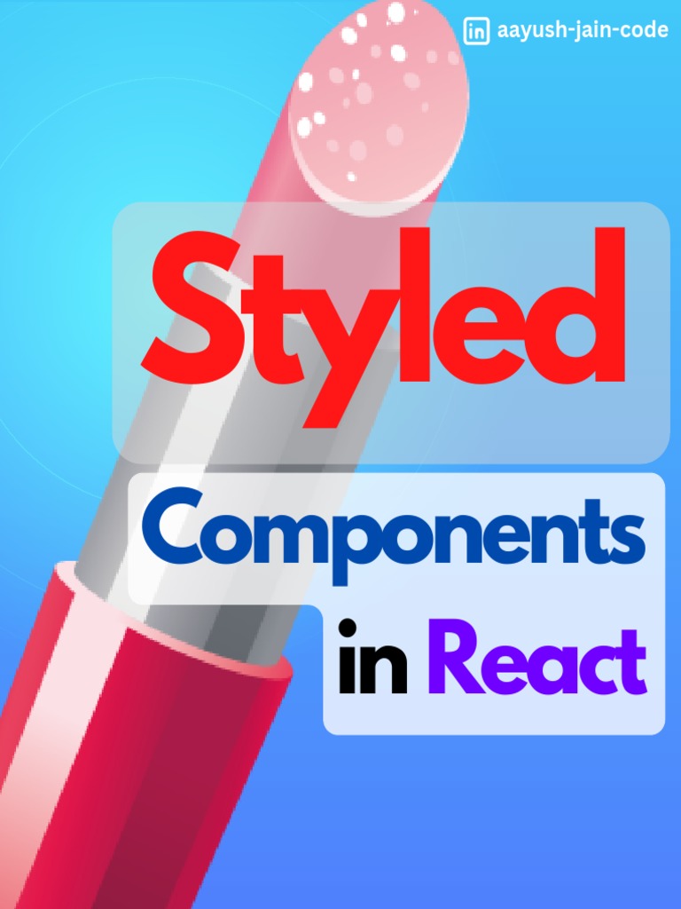 Styled Components in React | PDF