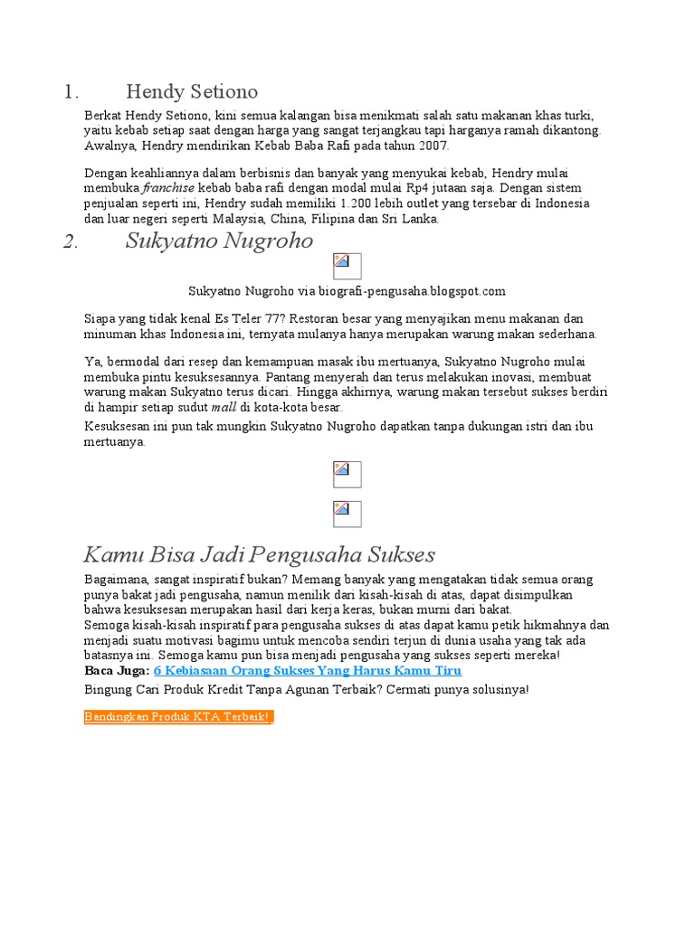 Sukyatno Nugroho: 1. Hendy Setiono | PDF