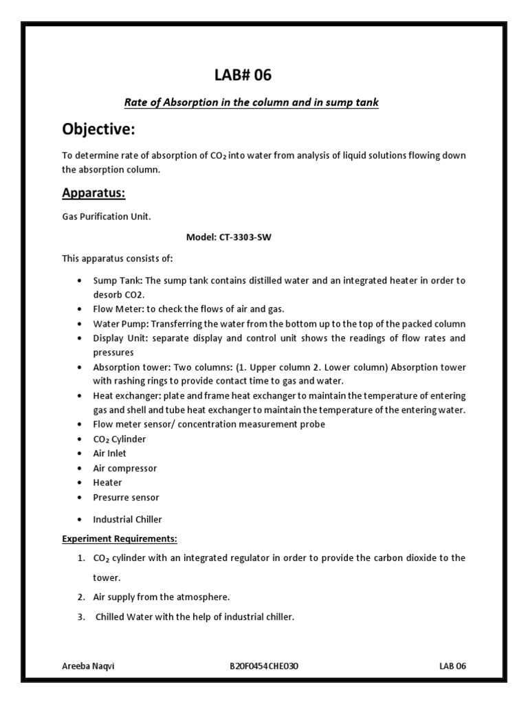 Lab 06 | Descargar gratis PDF | Gases | Distillation Lab 06 | Descargar gratis PDF | Gases | Distillation