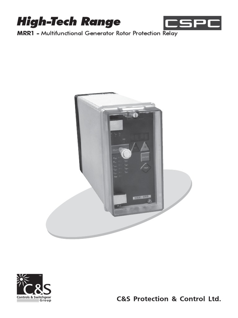 CSPC MRR1 HD | PDF | Relay | Switch
