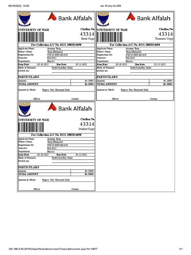 Uw 19 Phy Bs 059 | PDF | Money | Banking