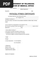 Unmarried Certificate Format Template | PDF