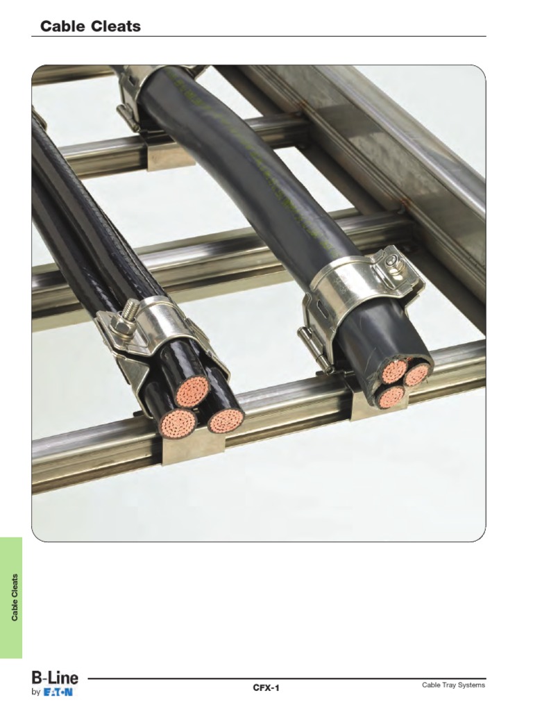 Cable Cleats | PDF | Screw | Nut (Hardware)