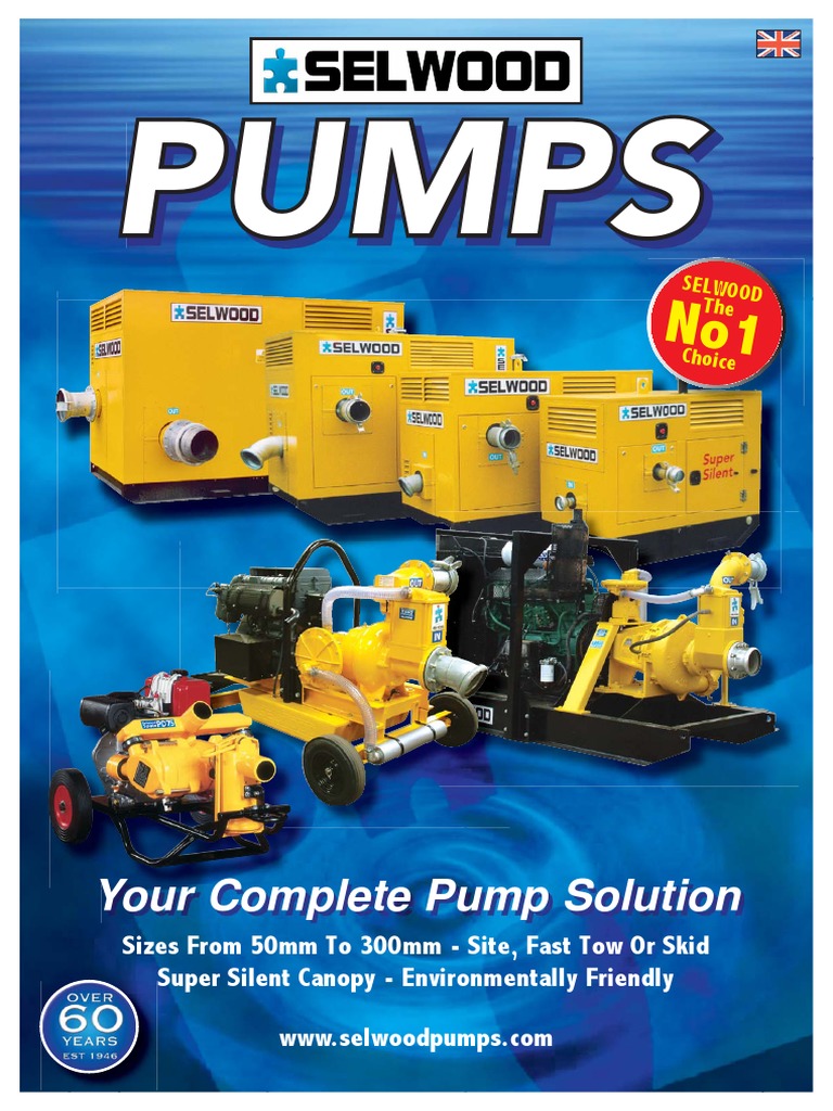 Pumps SELWOOD | PDF | Pump | Manufactured Goods