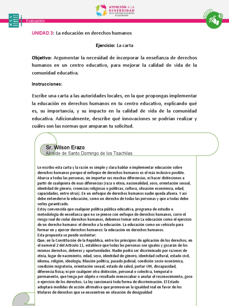 La Carta | PDF | Derechos humanos | Derechos