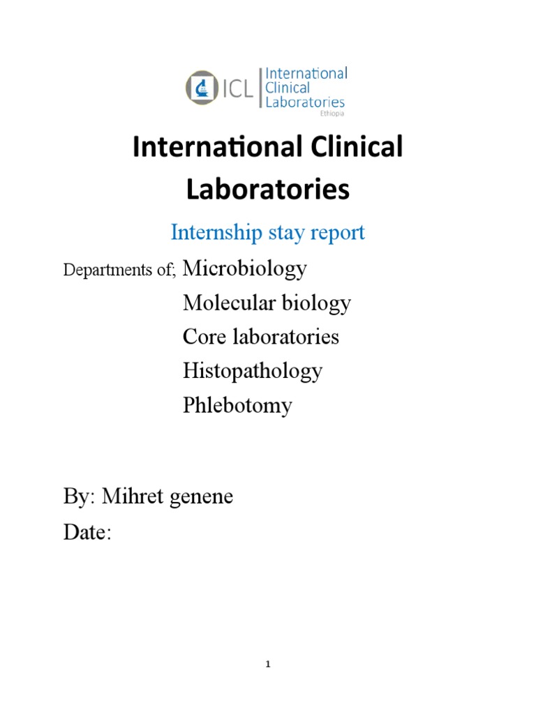 International Clinical Laboratories | PDF | Growth Medium | Serology