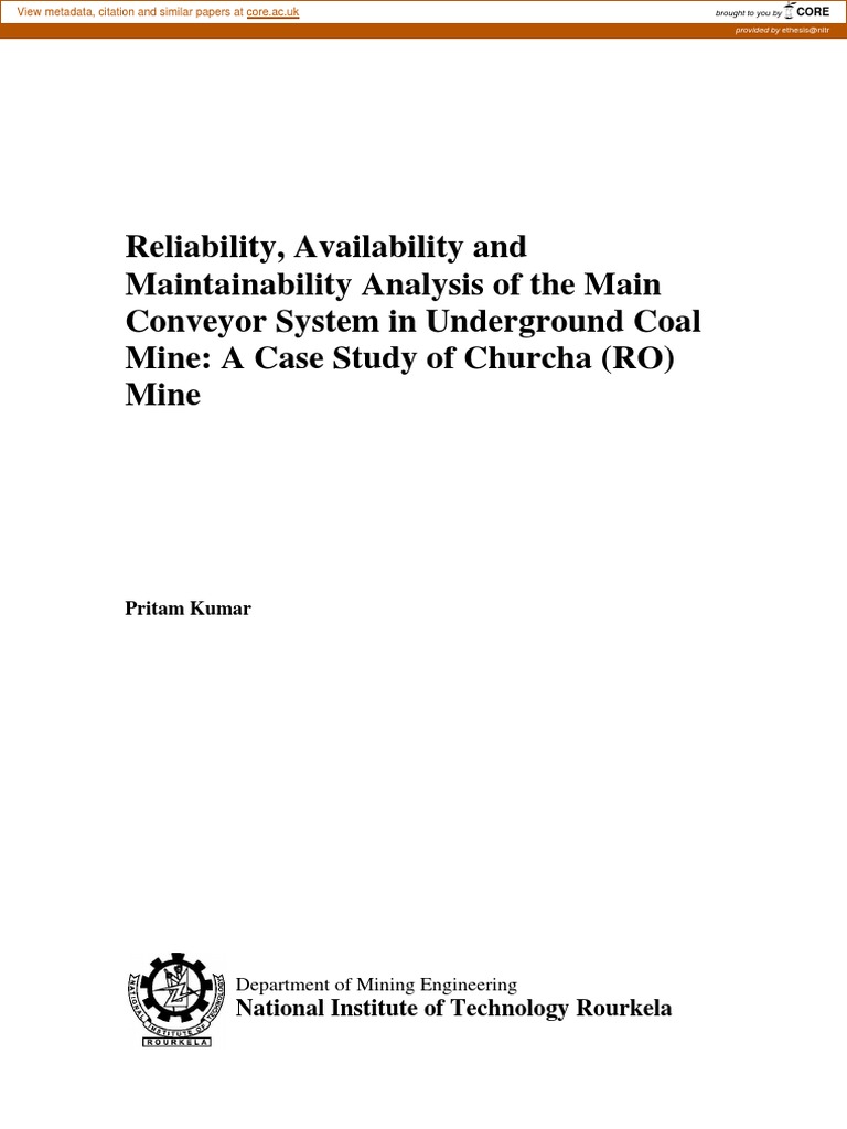 Reliability, Availability and | PDF | Reliability Engineering | Statistics