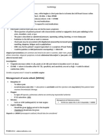 Internal Medicine Exam Notes Summary | PDF | Percutaneous Coronary ...