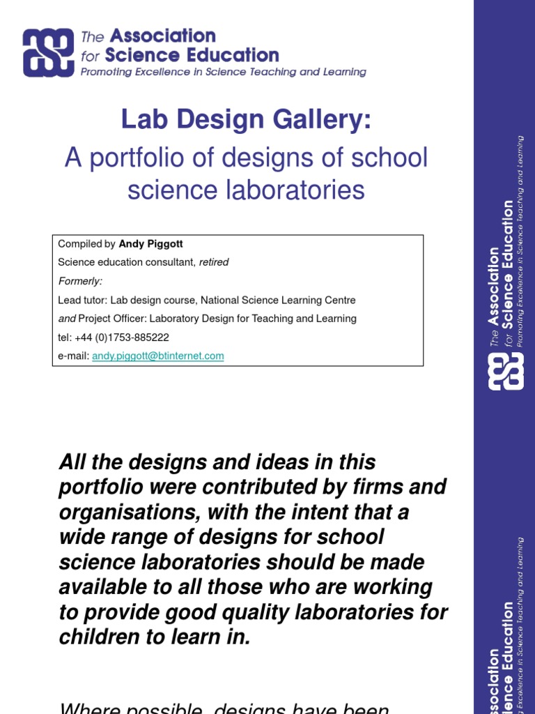 School Science Lab Design Portfolio | PDF | Home & Garden | Technology ...