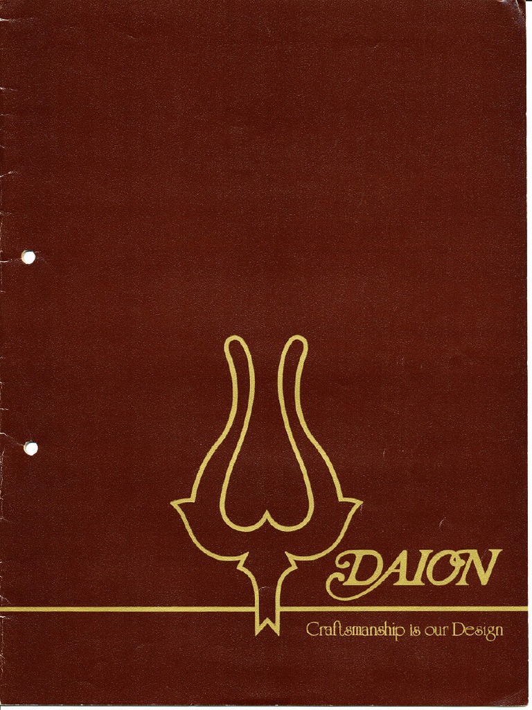 Daion 1982 German Catalog | PDF
