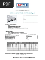 uPVC Pipe Specifications and Data Sheet | PDF