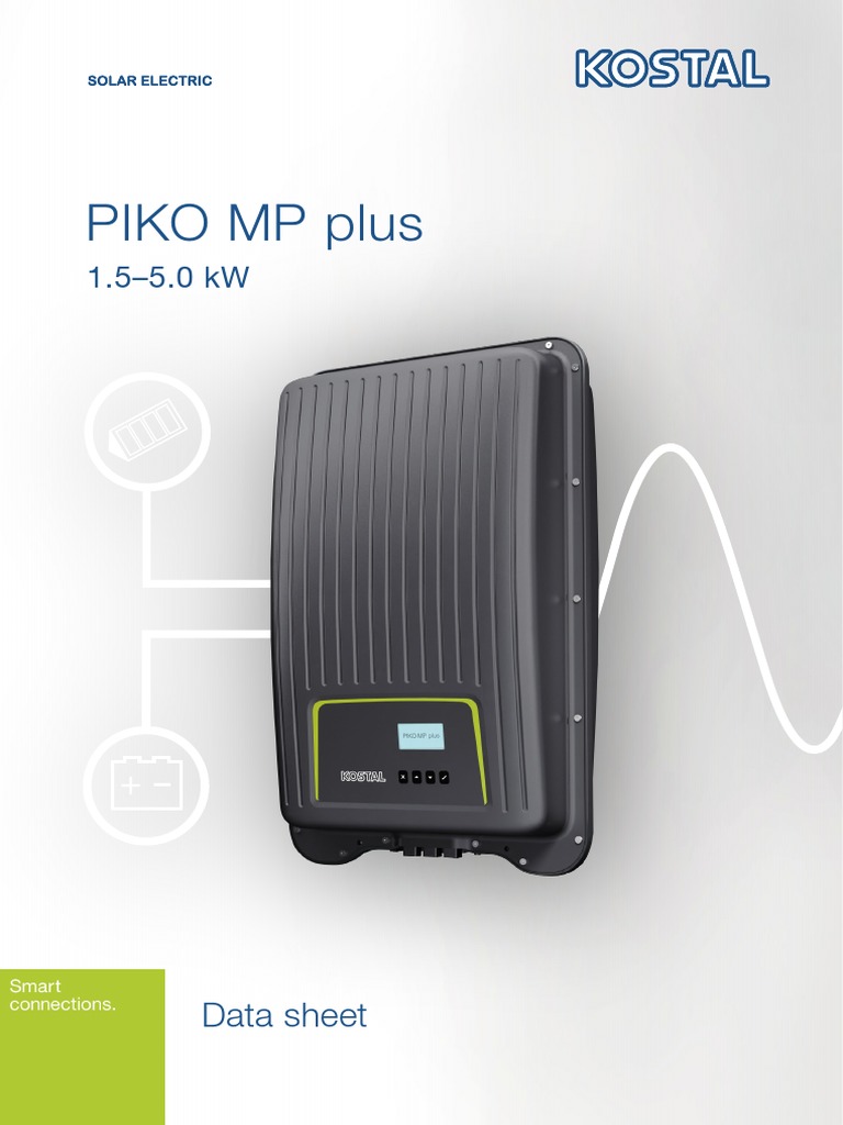 DB PIKO-MP-plus en | PDF | Power Inverter | Photovoltaics