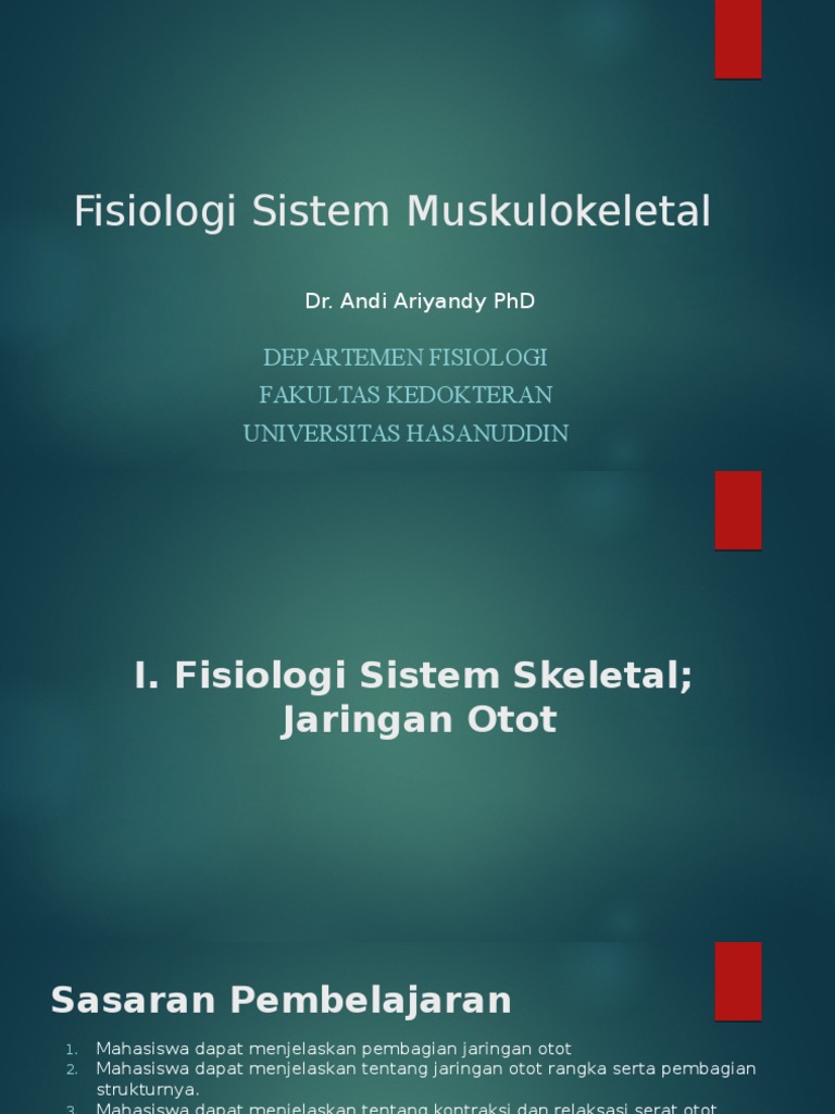 Stikes Fisiologi Sistem Muskulo Skeletal-1 | PDF