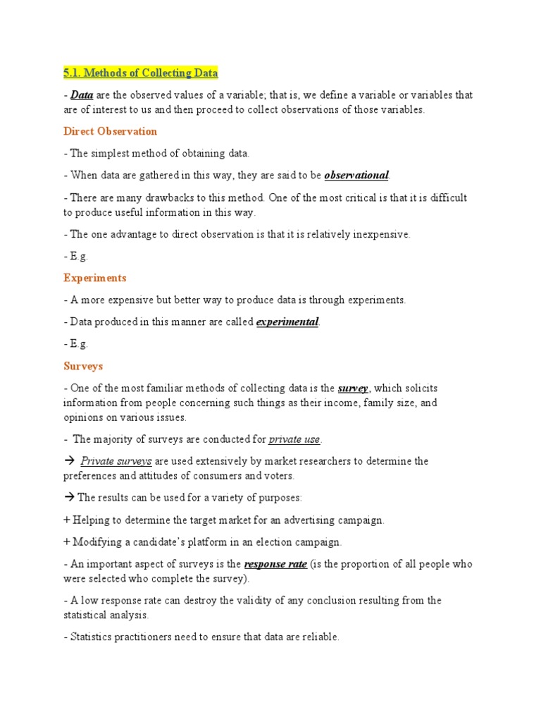 Chapter 5 Summarizing | PDF | Survey Methodology | Statistics