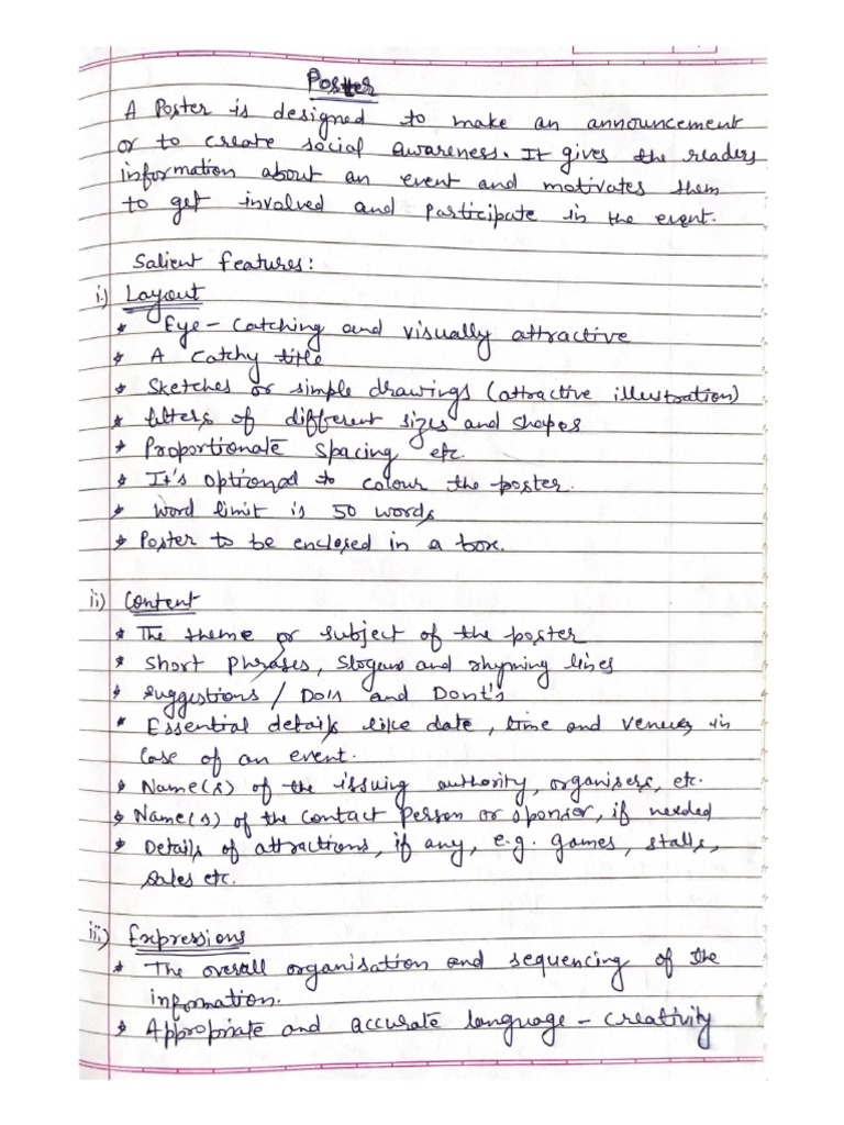 Poster Drafting | PDF