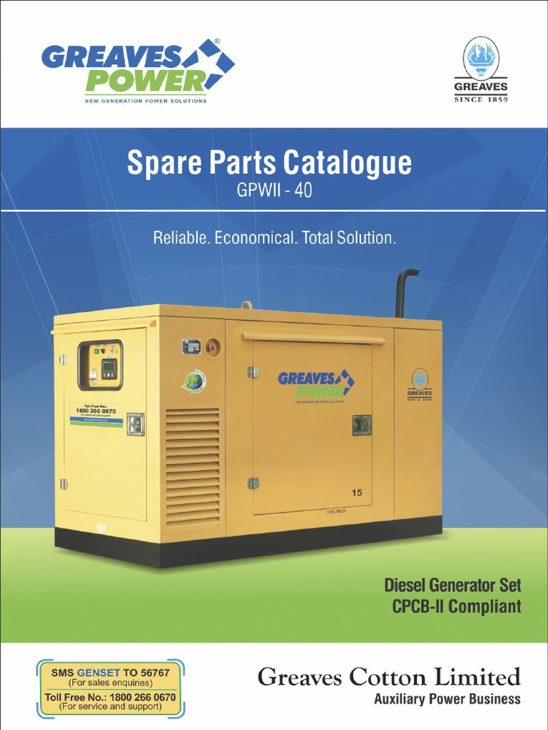 40KVA | PDF | Piston | Screw