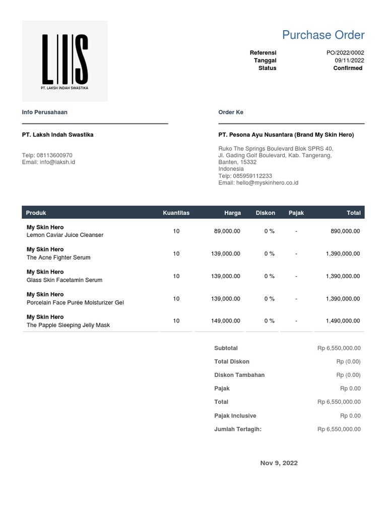 Po Po.2022.0002 (My Skin Hero) | PDF | Skin | Dermatology