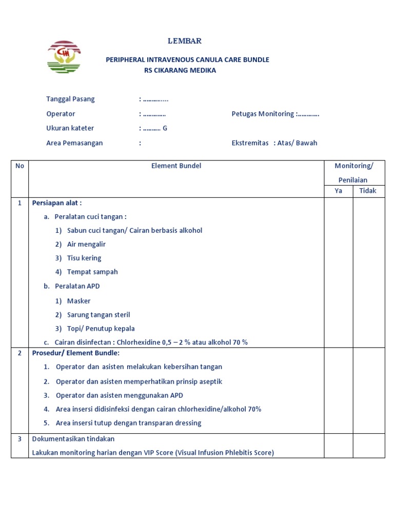 Bundles Plebitis Lain | PDF