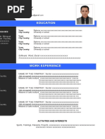 Yale SOM Resume Template | PDF | Titles | Educational Assessment And ...