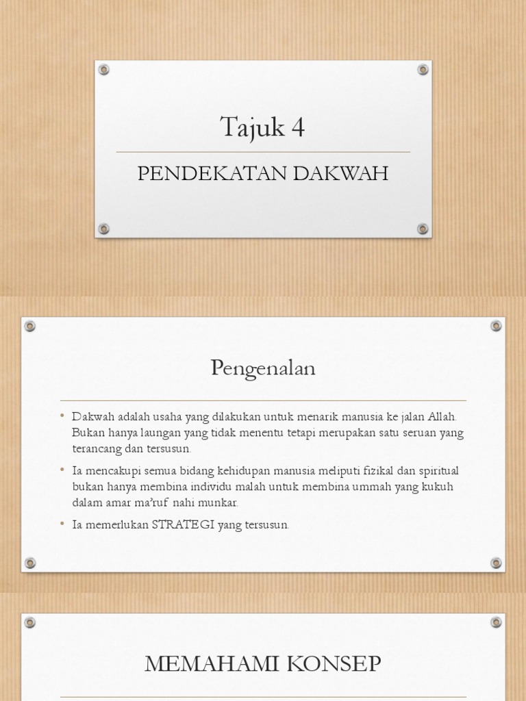 Fiqh Dakwah 4 | PDF