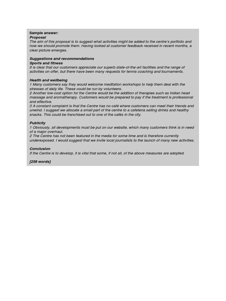 PROPOSAL SAMPLE WRITING Pearson (1) | PDF