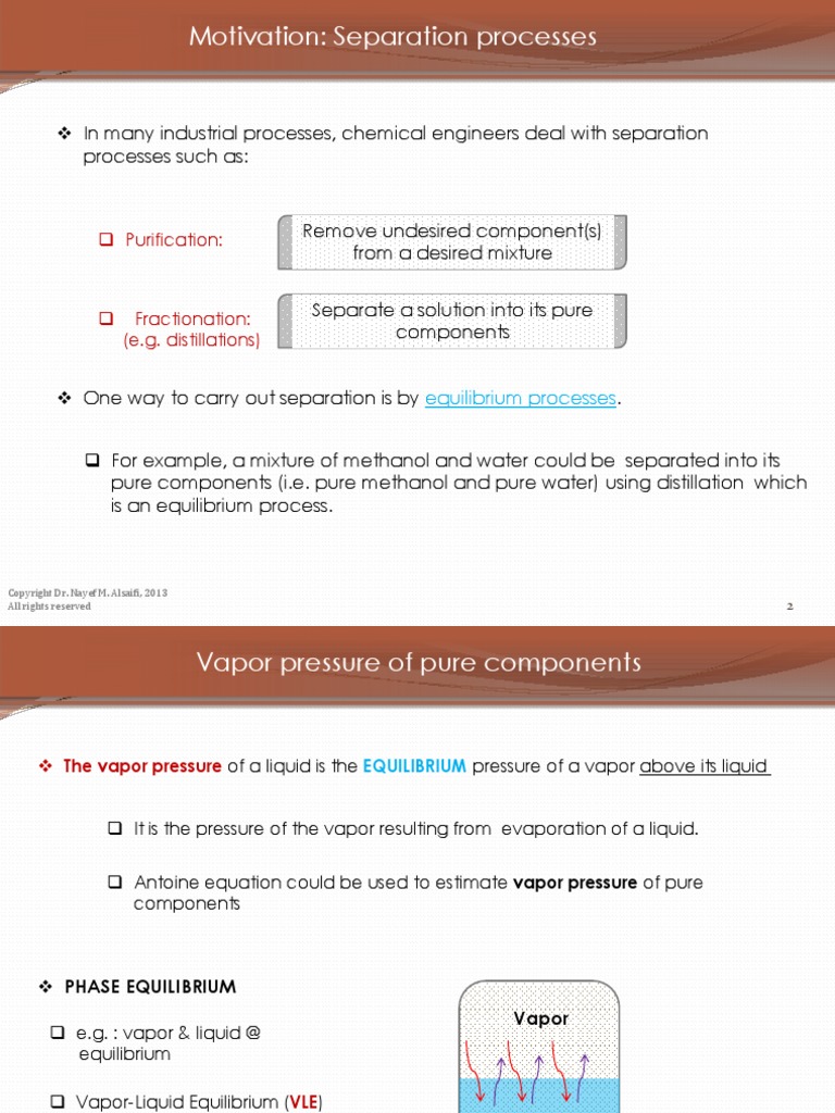 LEC 7 Appreatnt Density | Download Free PDF | Phase Rule | Vapor