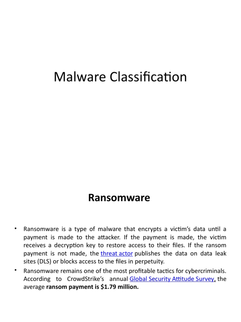 Ransomware and Fileless Malware Guide | PDF | Malware | Ransomware