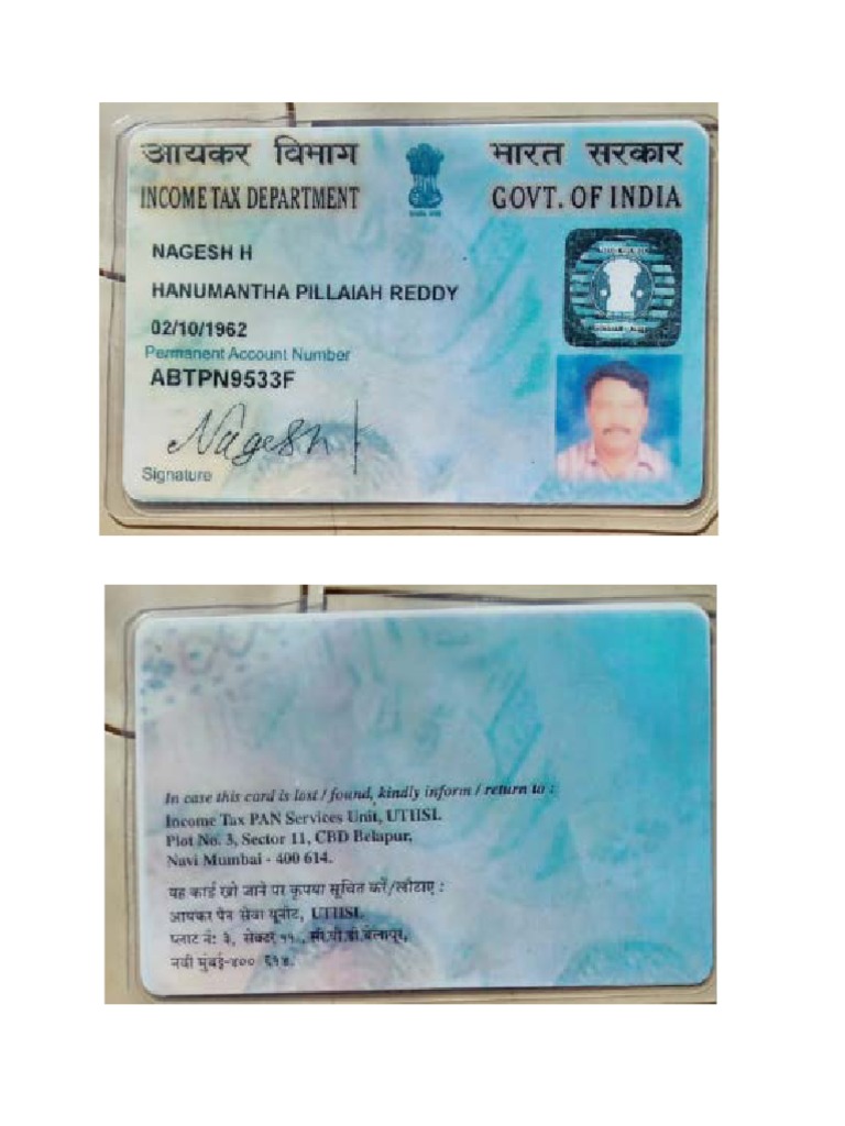 House Owner Pan Card | PDF