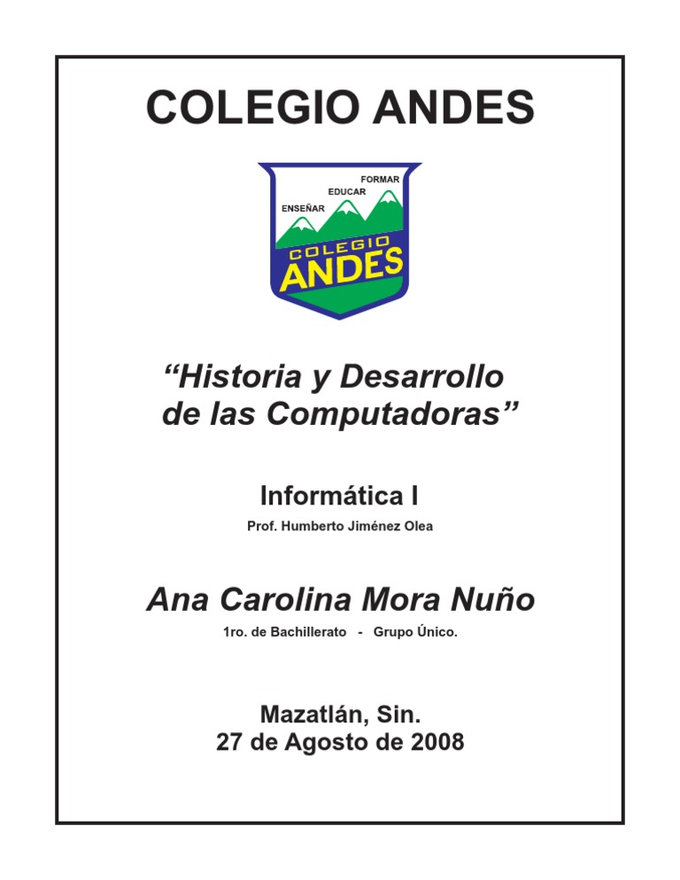 Portada (Ejemplo) | PDF