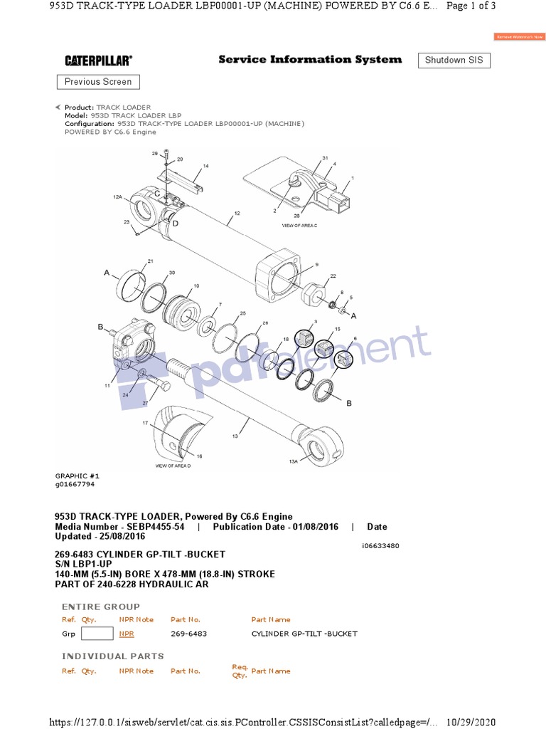 Cat Cis Sis PController CSSISC8 | PDF | Vehicle Parts | Rotating Machines