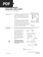 Installation Instructions Models Xtri-S / Xtri-D / Xtri-R: Building ...