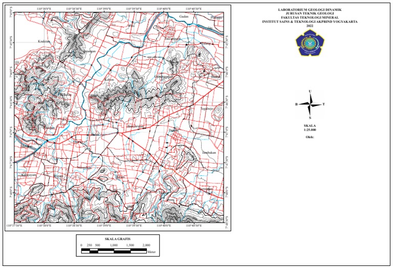 Peta Lapangan Geodas | PDF