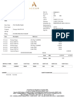 Marriott Guest Folio Receipt Template | PDF | Marriott International ...