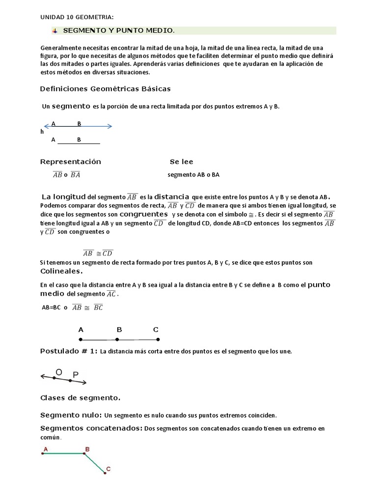 Segmentos y Triángulos en Geometría | PDF | Triángulo | Rectángulo
