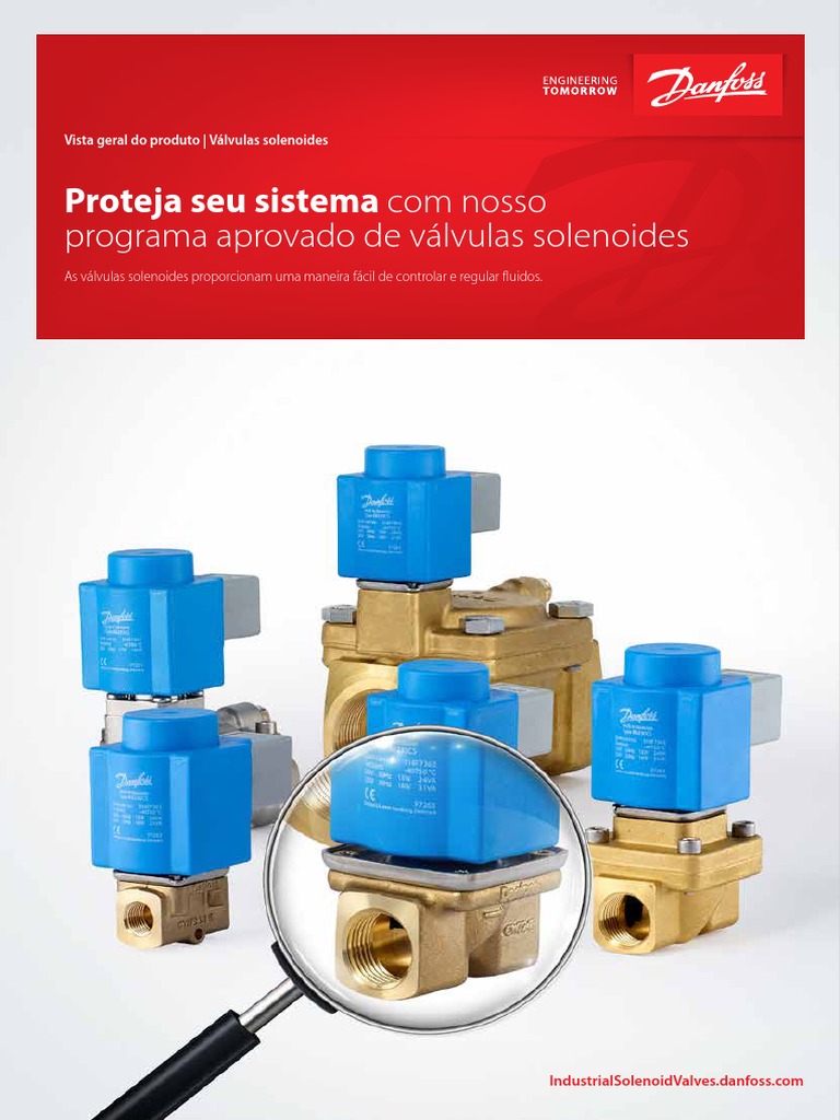 Eletrovalvula Danfoss | PDF | Química | Materiais