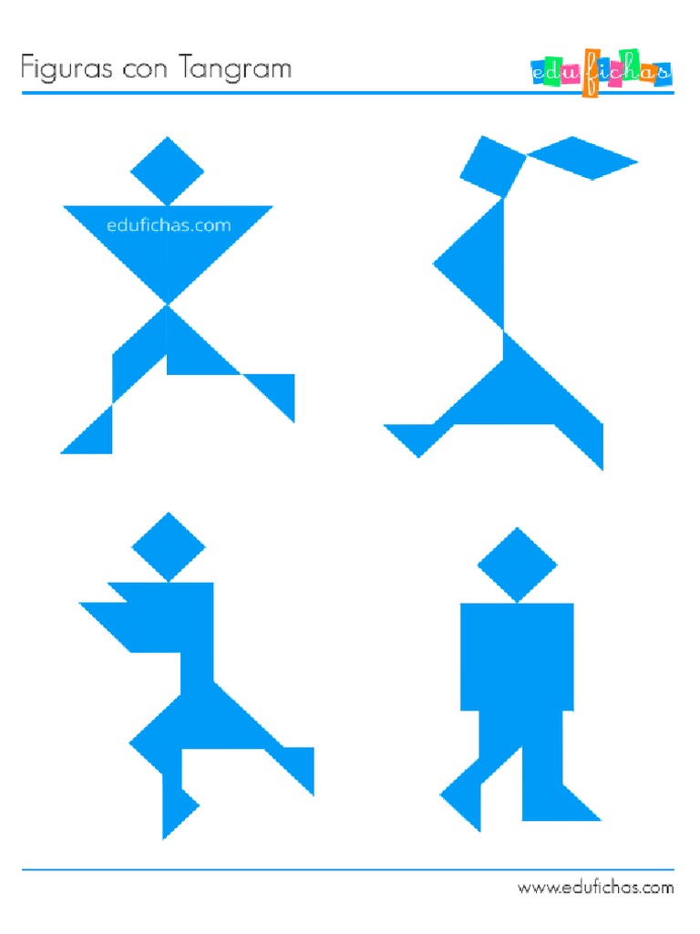 Figuras Personas Tangram | PDF