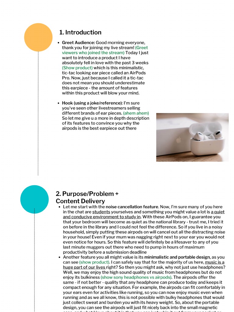 Livestream Flowchart Script | PDF