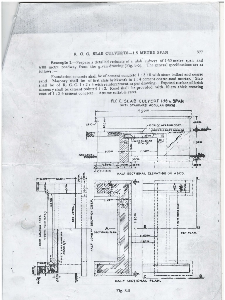 Slab Culvert | PDF | Composite Material | Materials