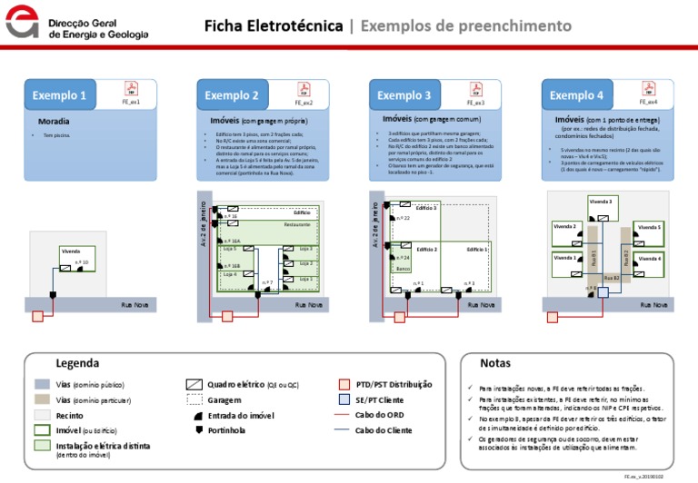 Exemplificação de Preenchimento Da Ficha Eletrotécnica | PDF Exemplificação de Preenchimento Da Ficha Eletrotécnica | PDF