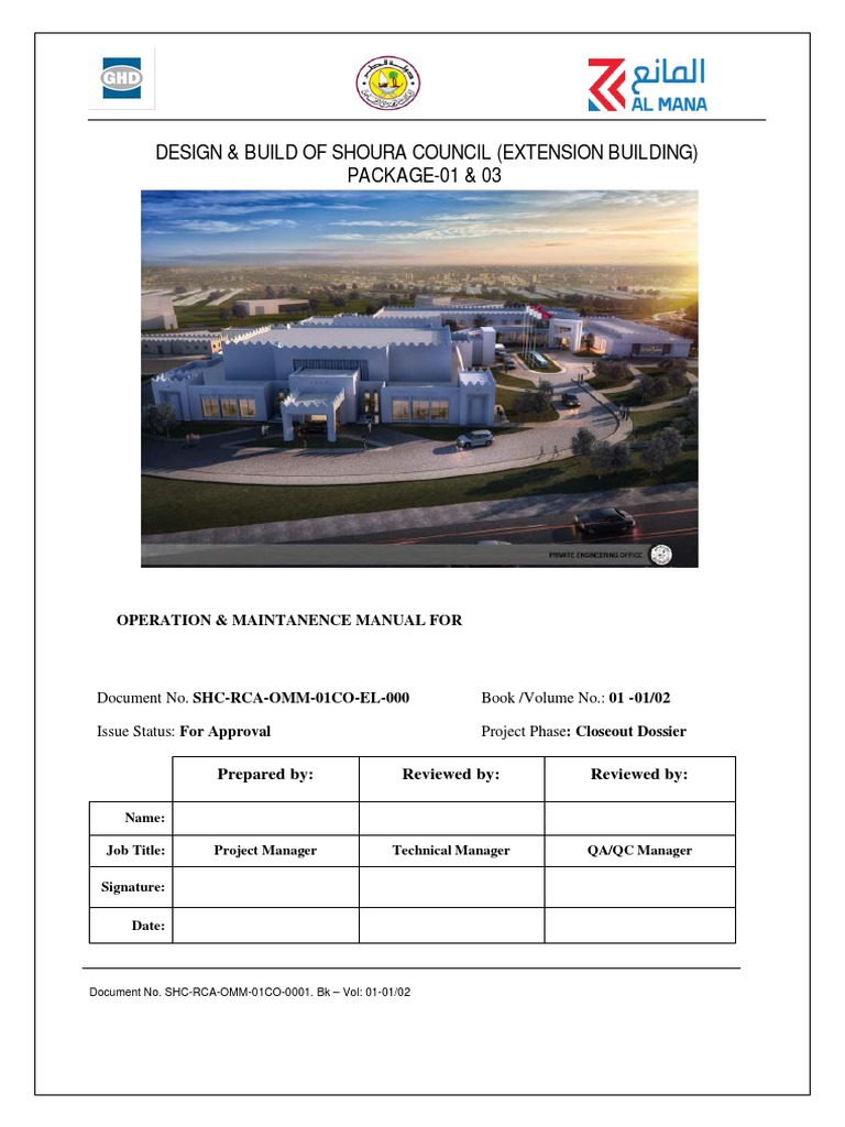 Handling Over Docs | PDF | Building Engineering | Manufactured Goods