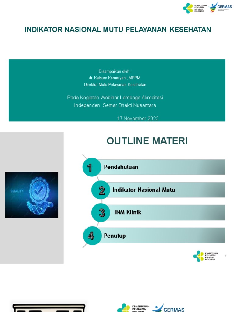 Indikator Mutu Pelayanan Kesehatan | PDF