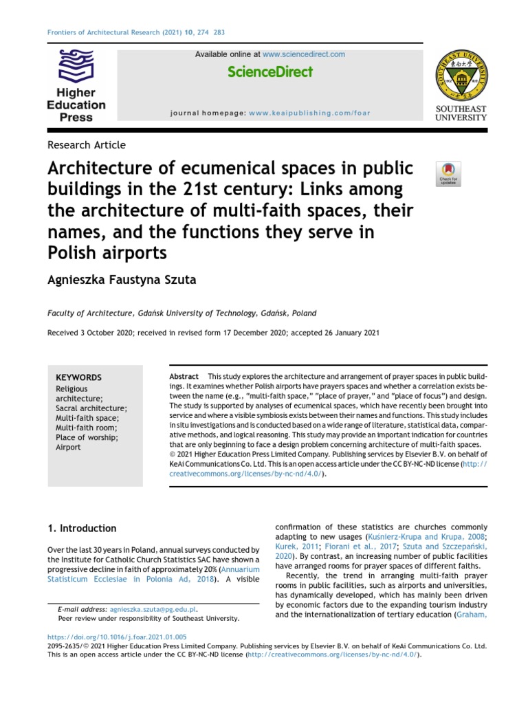 Architecture of Ecumenical Spaces Links Among The Architectu - 57654 ...