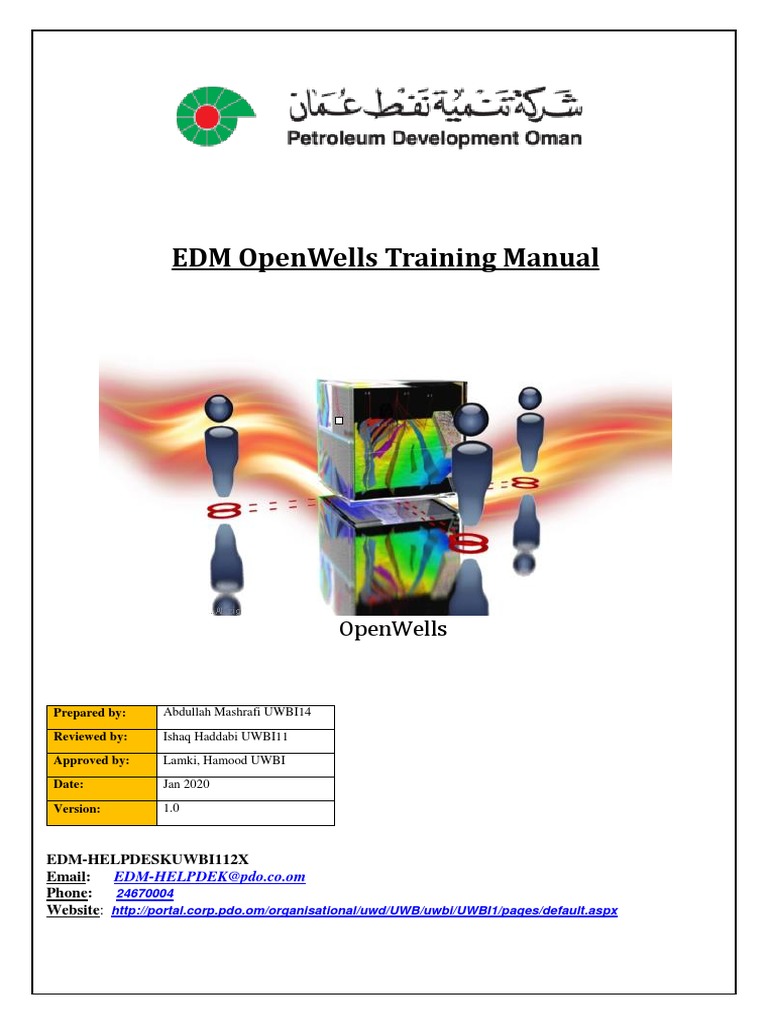Training Document Openwells - Final | PDF | Login | User (Computing)