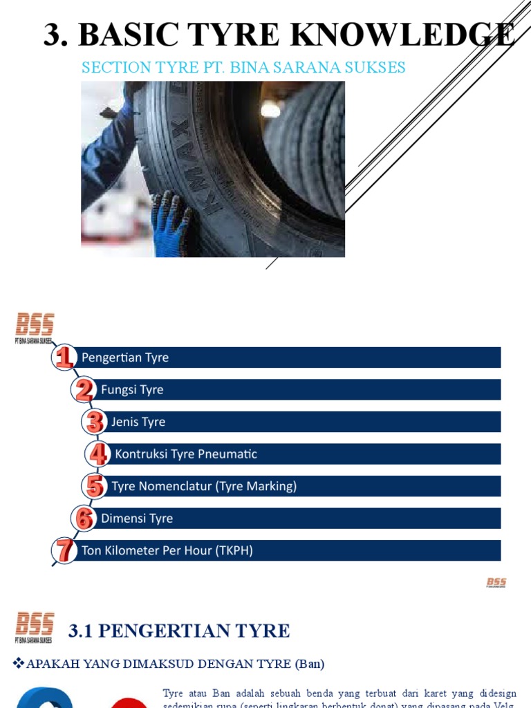 Modul FGDP Plant Basic Tyre Knowladge | PDF